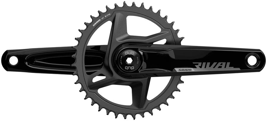 SRAM Rival 1 AXS Wide Crankset 172.5mm 12-Speed 40t |DUB Spindle Interface