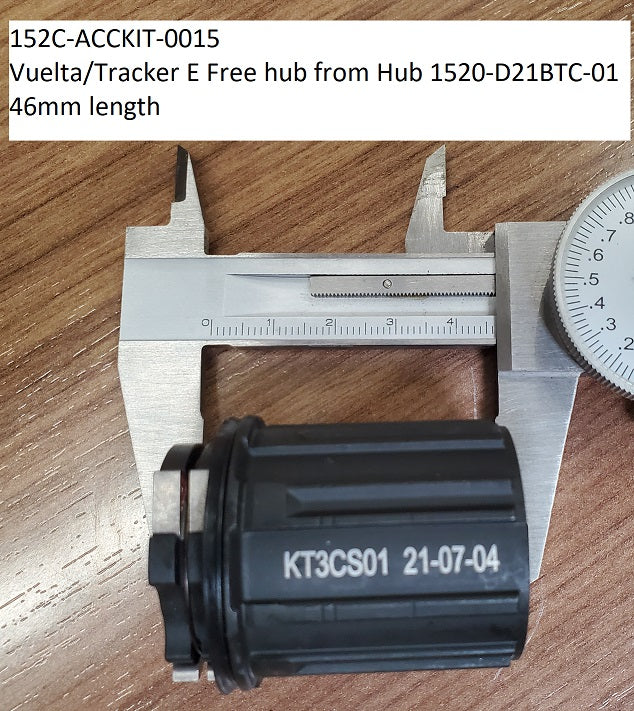 Giant Vuelta/Tracker E Free hub from Hub 1520-D21BTC-01