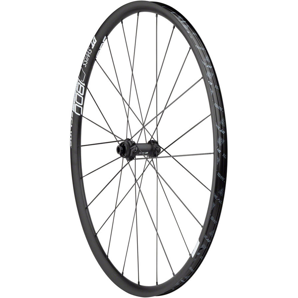 DT Swiss C 1800 Spline Front Wheel 700 12mm 15mm QR x 100mm Center Loc ...