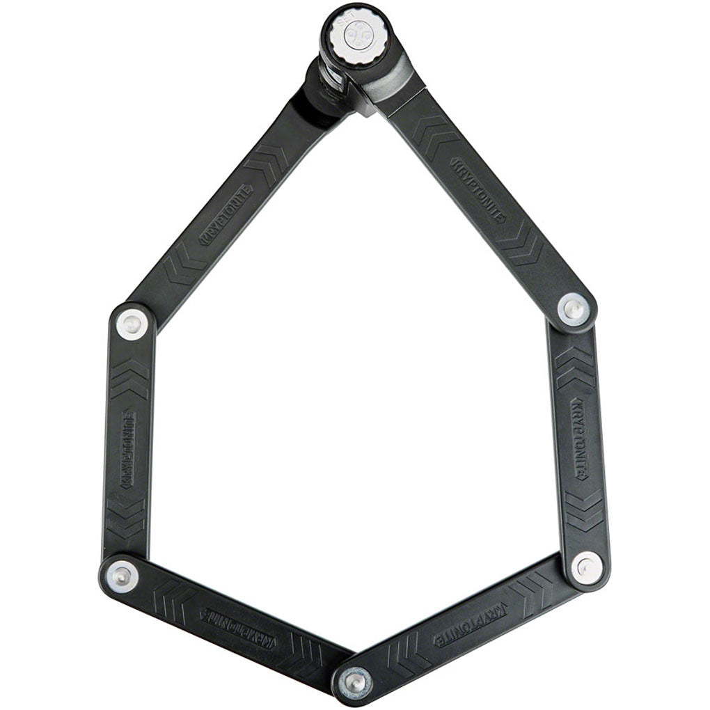 Kryptonite Keeper 585 Combo Folding Lock 85cm 3mm Black # 2 Keys Inclu ...