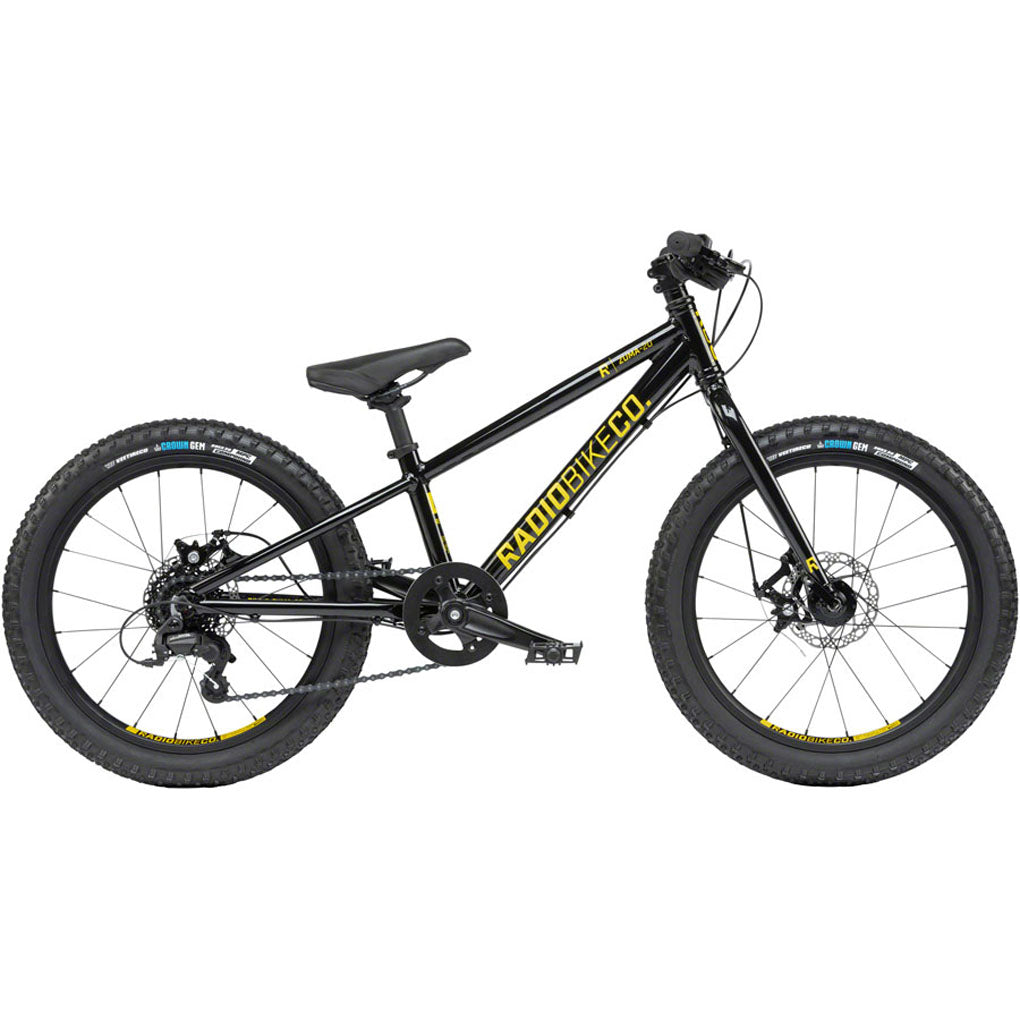 Radio Zuma Bike - 20", Aluminum, Black Super Lightweight Alloy Frame ...